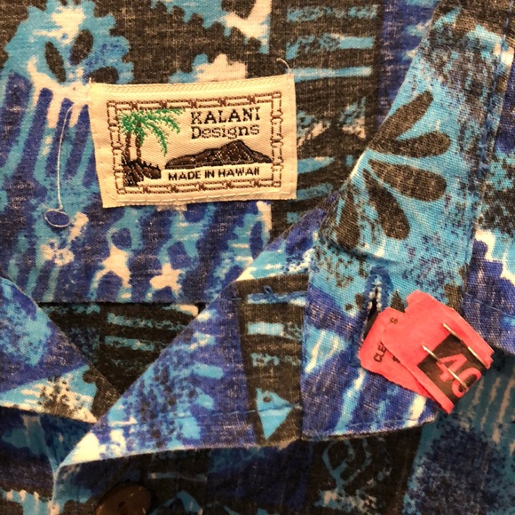 Kalani | Shirts | Mens Vintage Kalani Designs Hawaiian Shirt | Poshmark